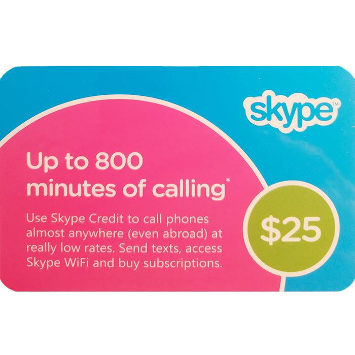 Skype $25 NZD Digital Gift Cards (Email Delivery) » eGift Cards