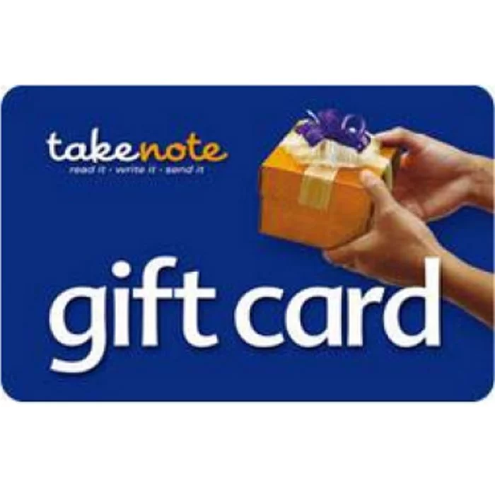 Take Note Gift Cards | Take Note Gift Cards Discount » eGift Cards